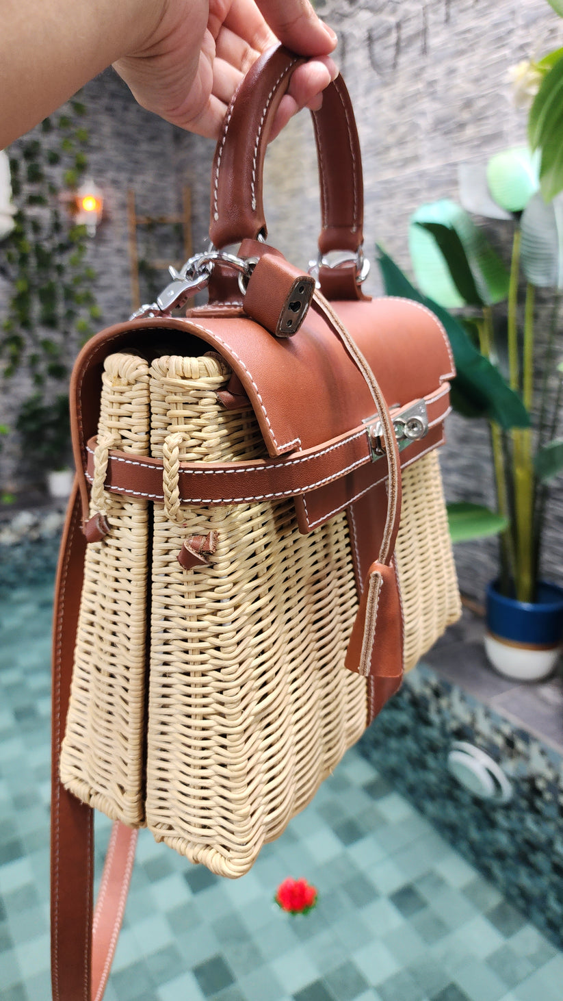 Handmade wicker bag – naturalbagdesigner