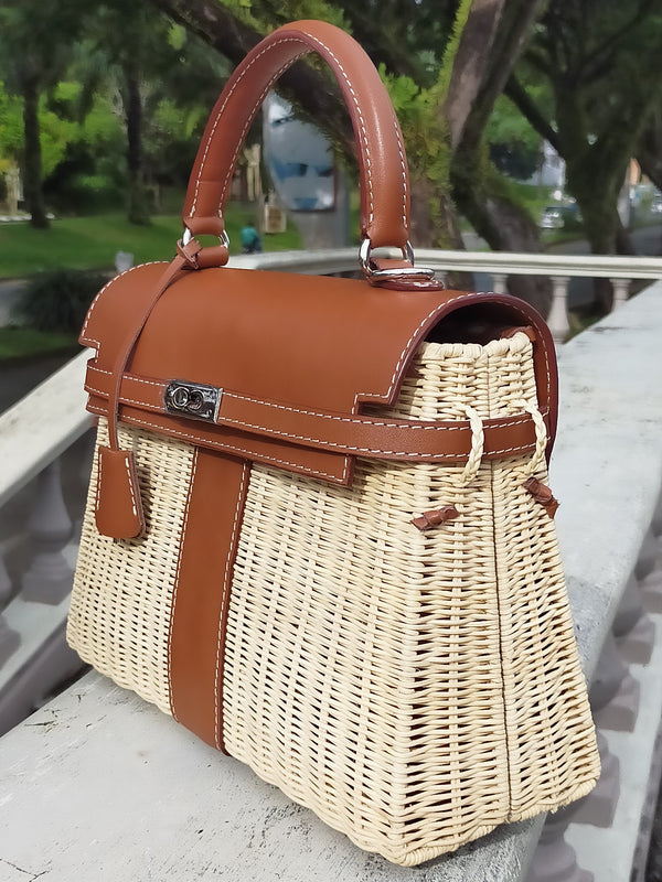 Handmade wicker bag – naturalbagdesigner