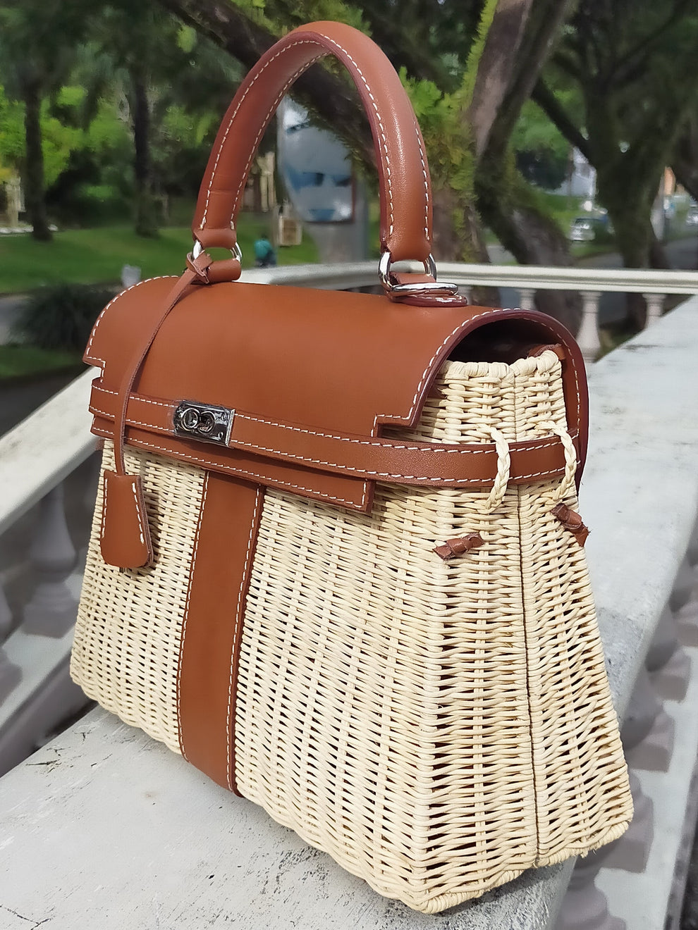Handmade wicker bag – naturalbagdesigner